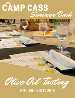 Cass Winery - Products - 2023 Camp Cass Summer Bash - Olive Oil Tasting ...